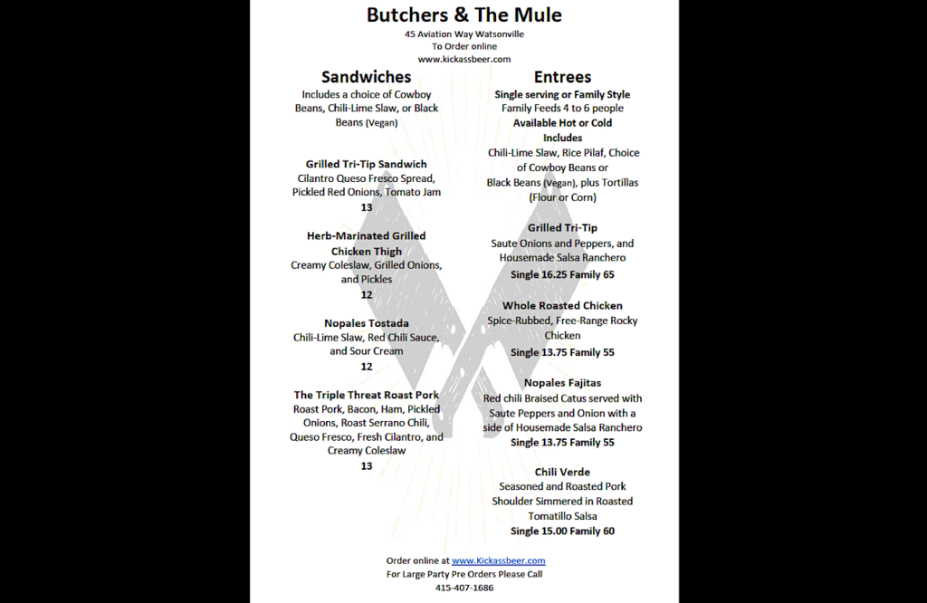 ‘Butchers & The Mule’ Officially Open for Business – Grateful Hubby